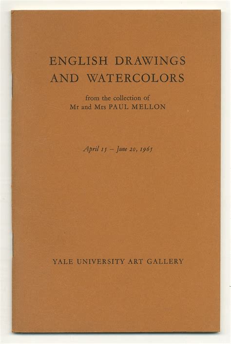 English Drawings And Watercolors From The Collection Of Mr And Mrs
