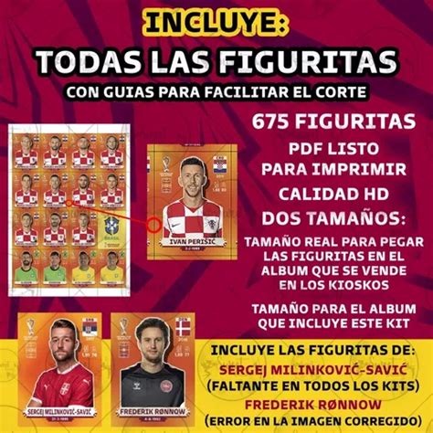 Kit Imprimible Album De Figuritas Del Mundial Qatar 2022 Mebuscar