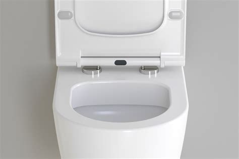 Hänge WC mit Deckel Komplettset weiß glanz ONE BATH