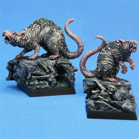 Reaper Dark Heaven Legends 03753 Barrow Rats Monster Giant Vermin Dire