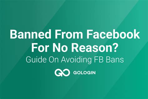 Banned From Facebook For No Reason Heres How To Avoid It Update 2024
