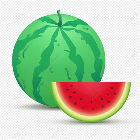 Watermelon Watermelon Summer Hot Summer Green Watermelon Red