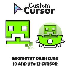 52 Geometry Dash Cursor Collection Custom Cursor Ideas Geometry