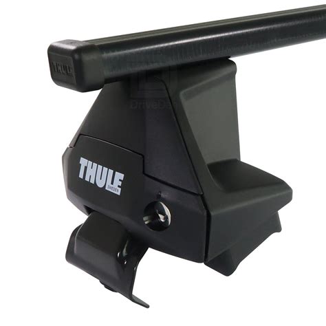 Thule SquareBar Evo Black Roof Rack For Lexus LBX 2024