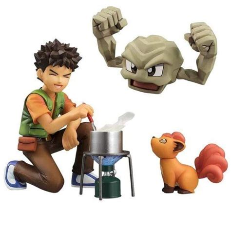 Figurine Pokémon Pierre Racaillou et Goupix Boutique Pokemon