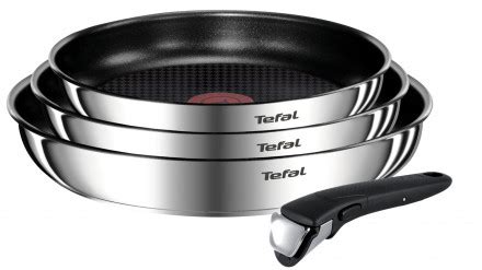 TEFAL INGENIO EMOTION 4 PIECE SET L925S414 FRYPANS 22 24 28 CM 1