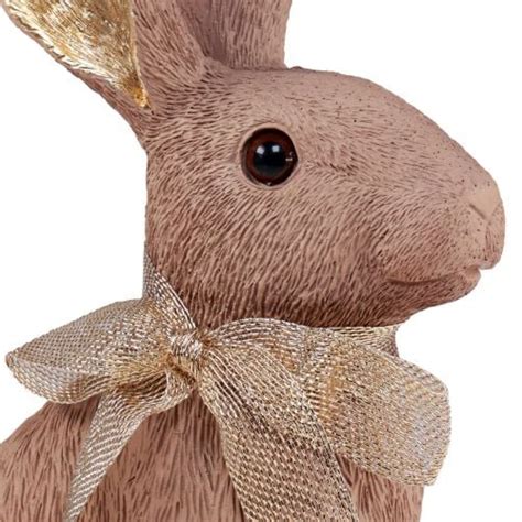 Floristik24 Ch Osterhase Deko Hase Mit Schleife Braun Deko Ostern 35cm