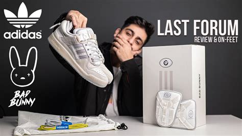 ADIDAS X BAD BUNNY LAST FORUM BUCKLE LOW CLOUD WHITE REVIEW ON FEET