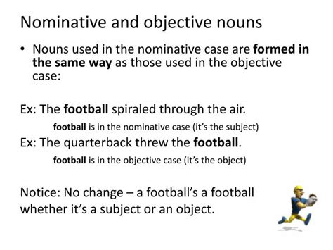 Nominative Objective And Possessive Pronouns