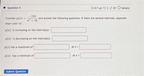 solved 16b determine the open intervals over which the