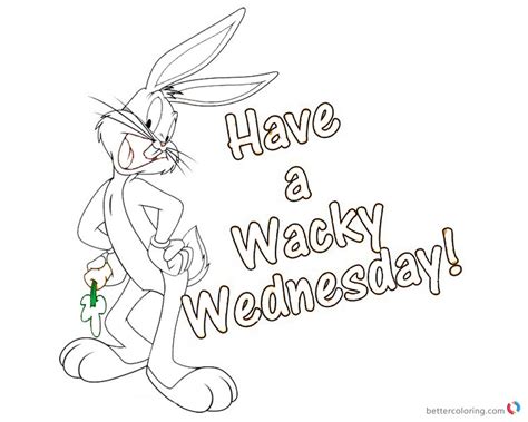 Wednesday Coloring Pages Printable Printable Word Searches