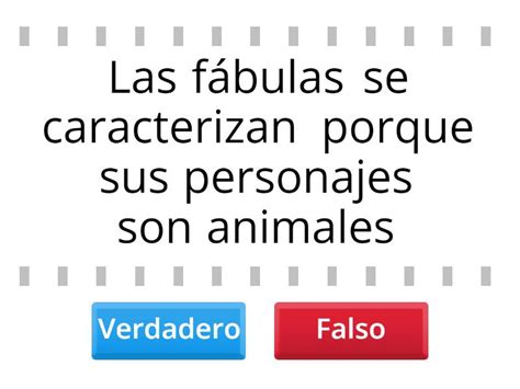 Tipos De Textos Narrativo 7mos True Or False