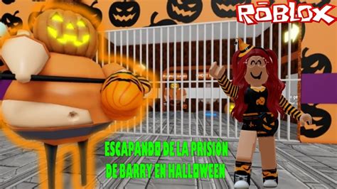ESTAMOS DE REGRESO Y ESCAPAMOS DE LA PRISIÓN DE BARRY MODO HALLOWEN