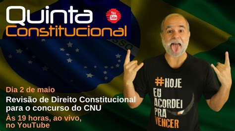 Revisão de Direito Constitucional para o CNU Bloco 8 YouTube