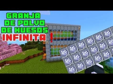 Granja de Polvo de Hueso Automática en Minecraft Guía Paso a Paso