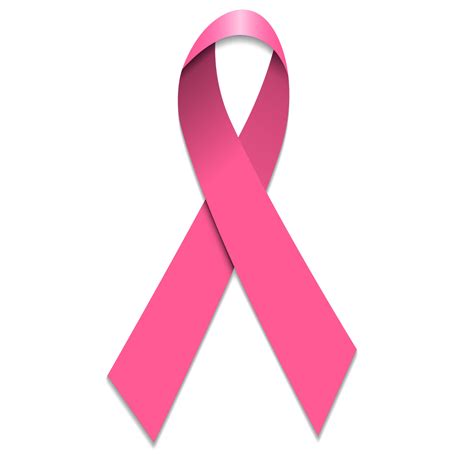 Breast Cancer Ribbon For Awareness Support PNG PNG All