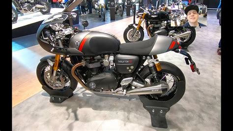 Triumph Thruxton Rs Modern Classic Cafe Racer New Model Arrow