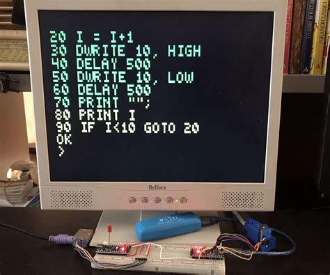 arduino basic pc with vga output electrónica informática arduino programación
