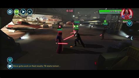 SWGOH GAC 3V3 Sidious Datacron Vs Malgus YouTube