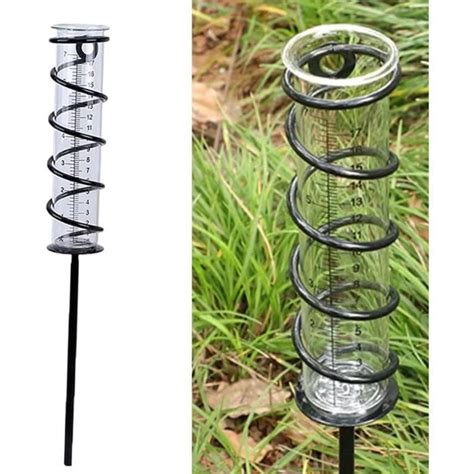 PluviomèTre pour Jardin PluviomèTre en Verre PluviomèTre avec Piquet