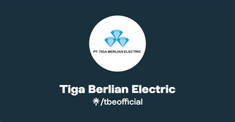 Tiga Berlian Electric Instagram Facebook Linktree