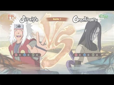 Jiraiya Vs Orochimaru Naruto Shippuden Ultimate Ninja Storm 4