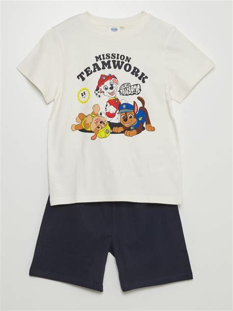 Korte Pyjama PAW Patrol BIEGE Kiabi 12 00