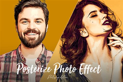 posterize photo effect photoshop action invent actions