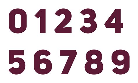 Large Printable Numbers Gridgitcom Best Large Printable Images