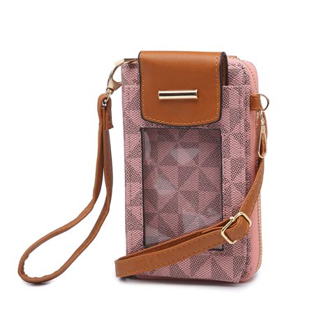 Poppy Women S Touch Screen Crossbody Cell Phone Purse Wristlet Wallet