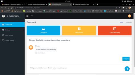 Aplikasi Inventaris Barang Sekolah Youtube