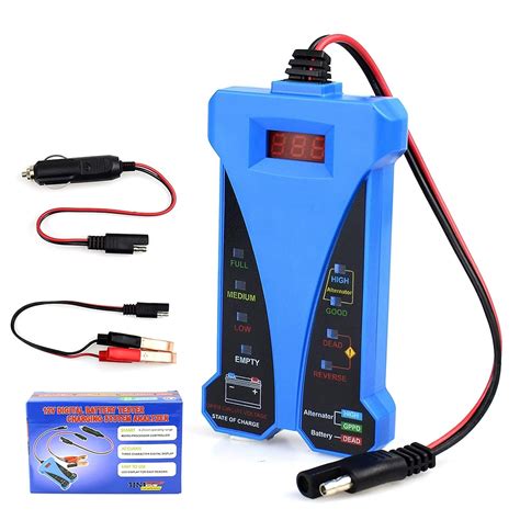 Batterietester Auto Batterie Tester 12V Digitaler Generator Tester 6