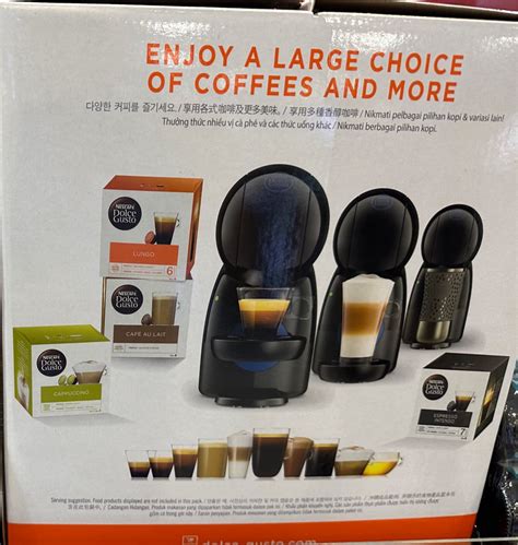 Nescafe Dolce Gusto Piccolo XS Black New Extra Set Fast Deal