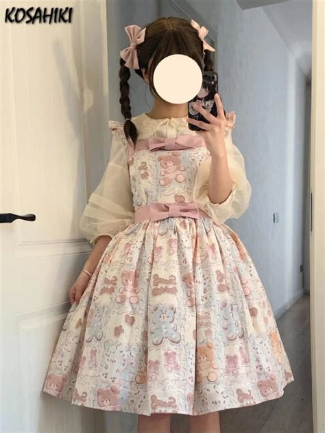Japanese Harajuku Lolita Dress Cute Dress Japanese Harajuku Dress
