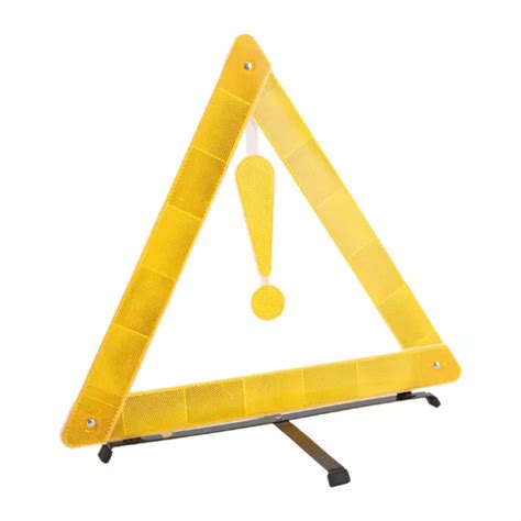 PANNEAU D AVERTISSEMENT TRIANGLE pliable panneau de sécurité routière