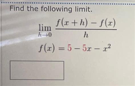 solved find the limit use a graphing utility to verify your