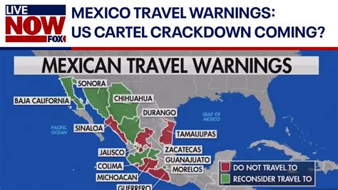 Official Mexico Travel Warnings Us Lawmakers Want To Crack Down On