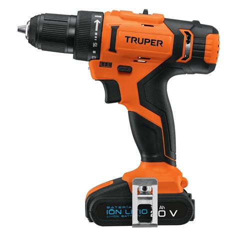 Compra Truper Taladro de Batería TALI 20A Inalámbrico Naranja 18154