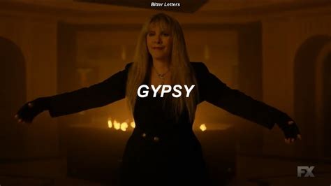 Stevie Nicks Gypsy Sub Espa Ol Lyrics Ahs Apocalypse Youtube