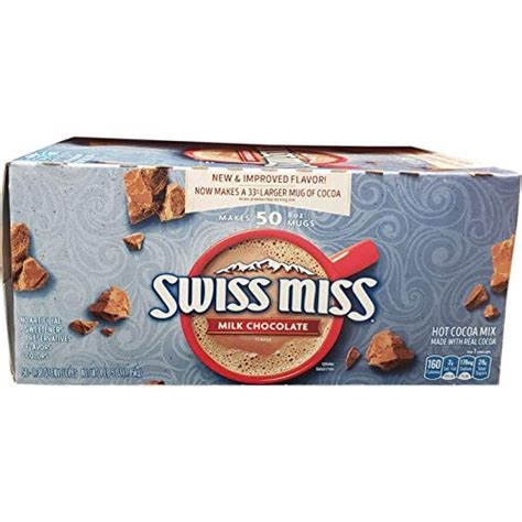 Swiss Miss Milk Chocolate Hot Cocoa Mix Packets 50 Ct