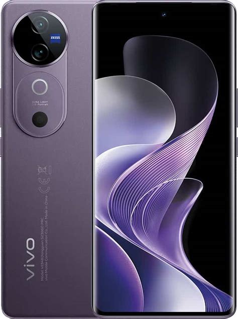 Vivo V40 5G Nebula Purple 512GB 12GB RAM Gsm Unlocked Phone Qualcomm