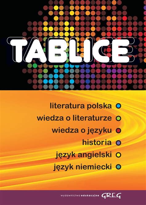 Tablice Literatura polska Opracowanie zbiorowe Książka w Empik