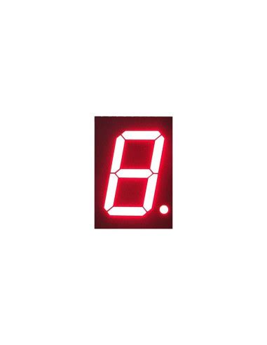 Display Segmentos Rojo Catodo N