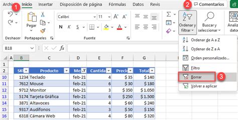 Como Borrar Filtros En Excel Image To U