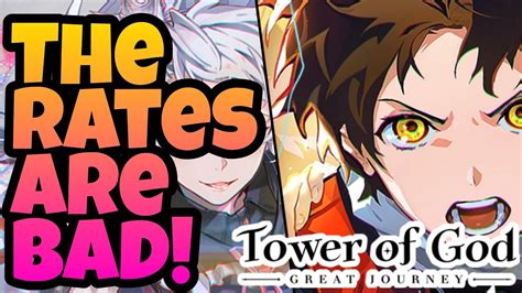 Tower Of God Great Journey The Rates Are Bad Reroll Hell YouTube