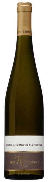 Neef Emmich Rotenstein Weisser Burgunder Vivino US
