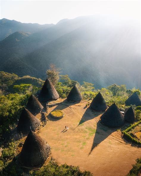 Wae Rebo Komodo National Park Flores Island Indonesia The Komodo