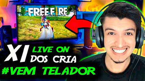 X1 DOS CRIA AO VIVOFREE FIRE AO VIVO4X4 AO VIVO INSCRITOS