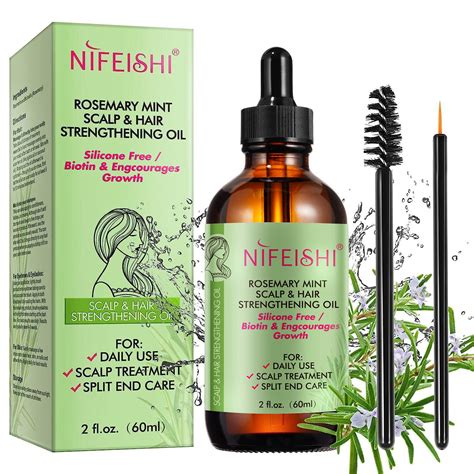 Rosemary Oil For Hair Growth Organic Oz Rosemary Mint Scalp