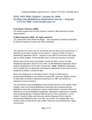 Fillable Online Configuring Websphere Application Server Express V